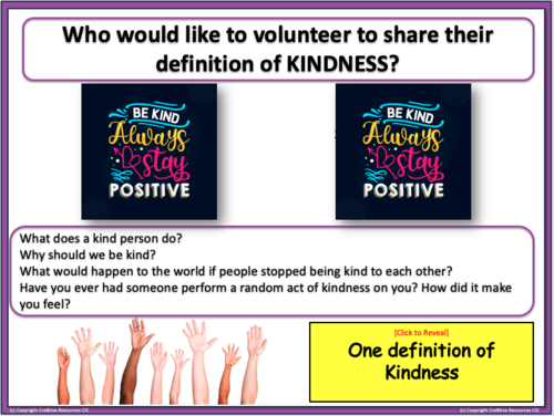 Being Kind PSHE lesson | Teaching Resources