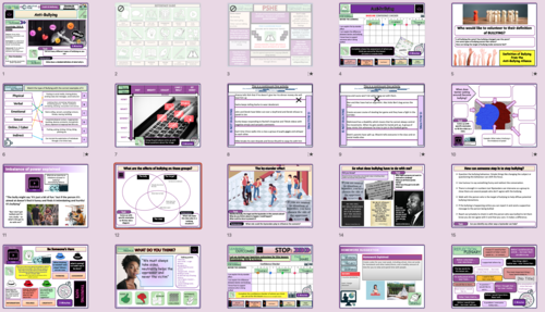 Anti-bullying PSHE lesson | Teaching Resources