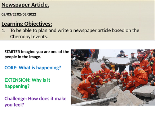 GCSE or Functional Skill English Language: Transactional Writing ...