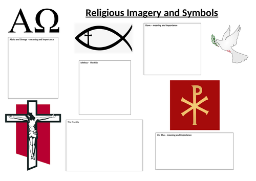 Forms of expression Religious Imagery and Symbols | Teaching Resources