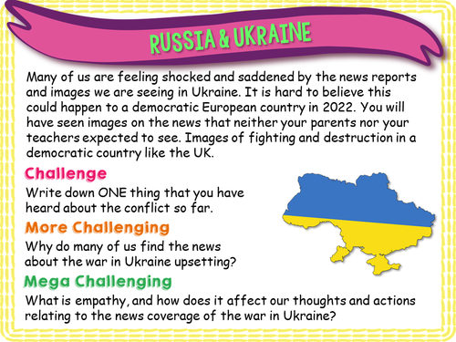 Ukraine and Russia KS2 | Teaching Resources