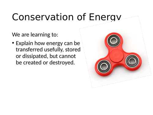 GCSE Conservation of Energy - Worksheet and Presentation | Teaching ...