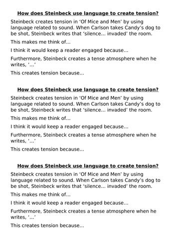 KS3 Of Mice and Men complete unit | Teaching Resources