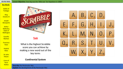 The Peninsular War | Teaching Resources