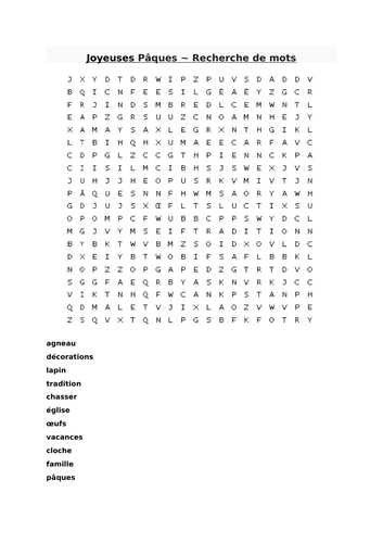 French Easter bundle | Teaching Resources