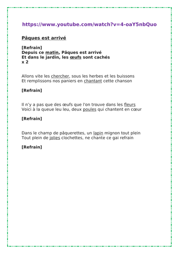 French Easter bundle | Teaching Resources