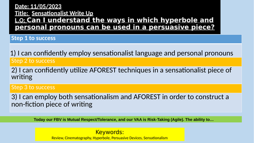 Persuasive Language in Film: 4 Lessons | Teaching Resources