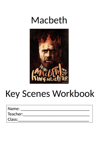 Macbeth revision and workbook | Teaching Resources
