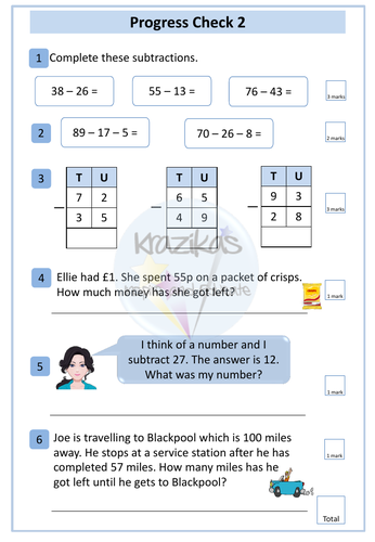 Functional Skills Maths - Entry Level 2 - Subtraction | Teaching Resources