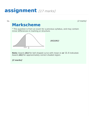 IB Maths Applications and Interpretation SL: Chapter 7 - Probability ...