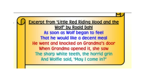 Cave Baby Rhyming Couplets lesson PPT | Teaching Resources