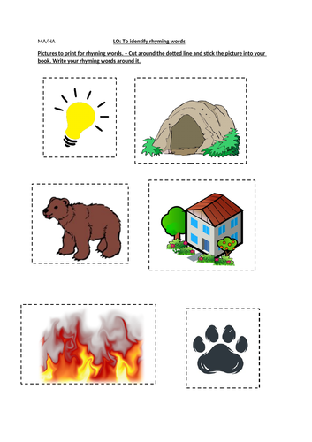 Cave Baby Rhyming Couplets lesson PPT | Teaching Resources