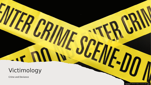 AQA Sociology - Victiminology Lesson, Crime & Deviance (powerpoint and ...