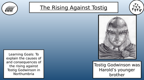 The Godwins and Rising against Tostig | Teaching Resources