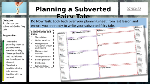 Gothic Unit KS3 | Teaching Resources