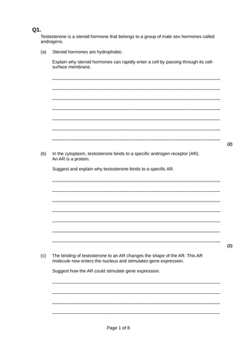 3.8.2.2 L3 Regulation of transcription and translation (AQA A-level ...