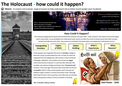 Holocaust 100 pg Pack + Anne Frank + Activities + PowerPoint | Teaching ...