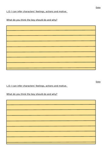 Into The Forest - Cautionary Tale | Teaching Resources