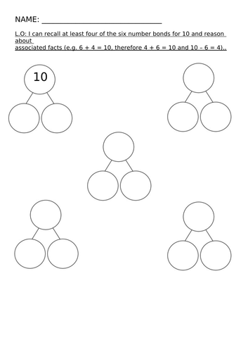 Year 2 TAF Maths WTS | Teaching Resources