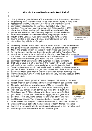 KS3 West African Kingdoms History Lessons | Teaching Resources