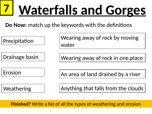 Waterfalls - Geography | Teaching Resources