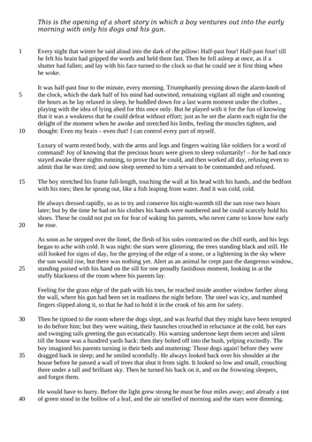 GCSE AQA English Language Paper 1 Practice - Using Doris Lessing ...