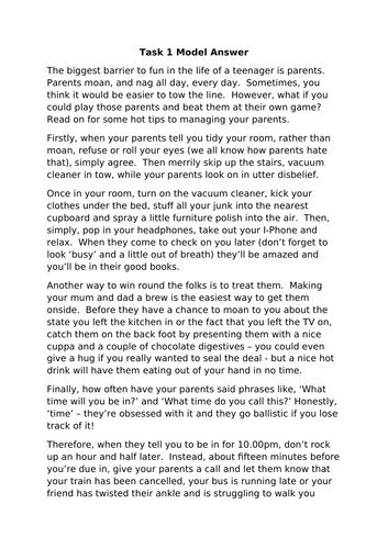 Eduqas GCSE English Language Component 2 Practice - Nov 2017 Paper ...