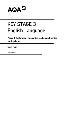GCSE English Language AQA Paper 1 Practice - Using 'Propping Up the ...