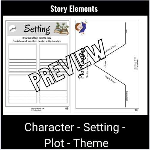 THE LAST BEAR Novel Study and Reading Comprehension Questions ...