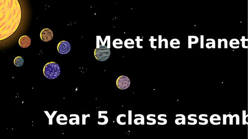 Year 5 or 6 Space Assembly | Teaching Resources