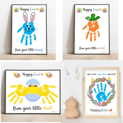 Easter Handprint Art, Keepsake Art, Easter Activities, Easter Craft ...