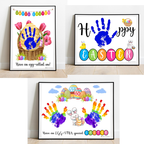 Easter Handprint Art, Keepsake Art, Easter Activities, Easter Craft ...