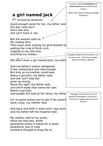 KS3 identity poetry module | Teaching Resources