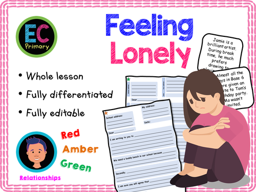 Feeling Lonely - KS1 | Teaching Resources