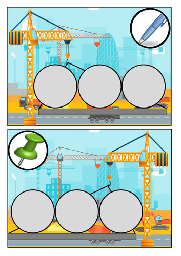 Construction themed build a CVC word | Teaching Resources