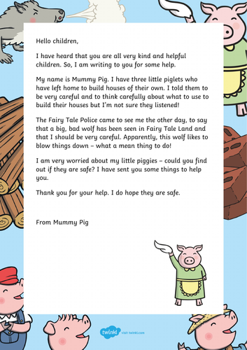 Three Little Pigs T4W Unit - Planning & Resources | Teaching Resources