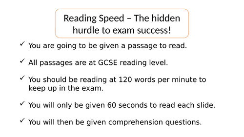 Key Stage 4 Literacy and Exam Skills | Teaching Resources