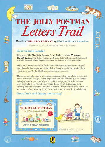 The Jolly Postman by Allan Ahlberg: Writing a Letter to the Three Bears ...