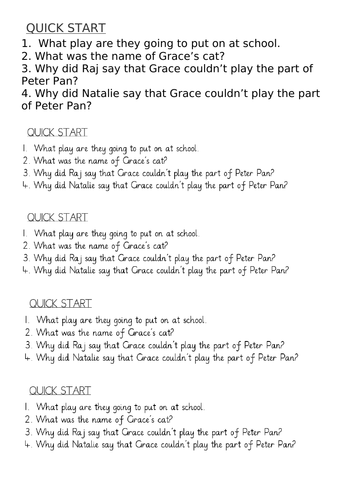 Amazing Grace by Mary Hoffman and Caroline Binch: Vocabulary and ...