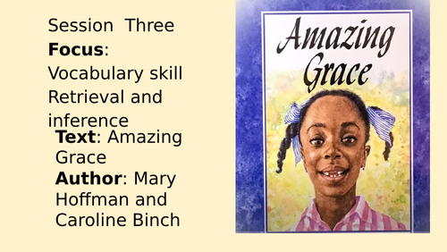 Amazing Grace by Mary Hoffman and Caroline Binch: Vocabulary and ...