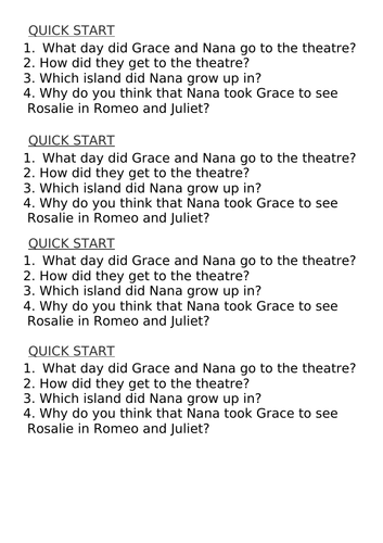 Amazing Grace by Mary Hoffman and Caroline Binch: Vocabulary and ...
