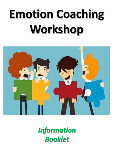 Emotion Coaching School Resources | Teaching Resources