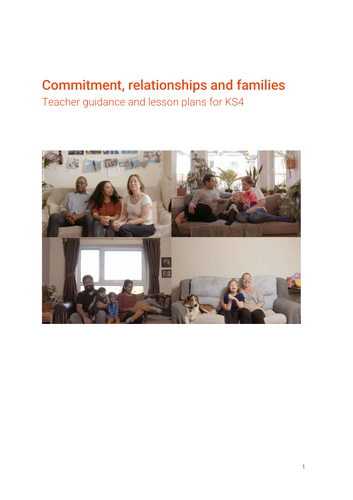 Commitment and Families | Teaching Resources