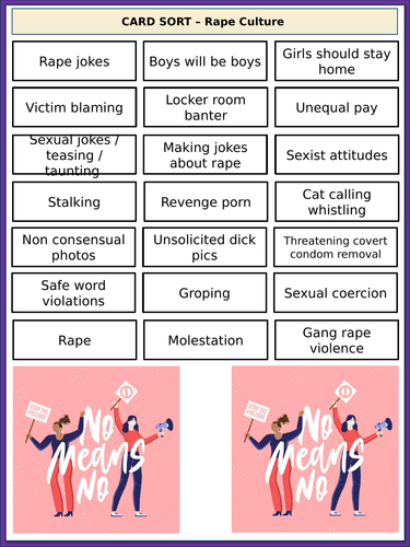 Sexual Harassment & Stalking - PSHE | Teaching Resources