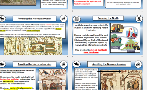 Battles Fulford Gate and Stamford Bridge | Teaching Resources
