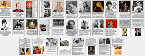 Women of History Display | Teaching Resources