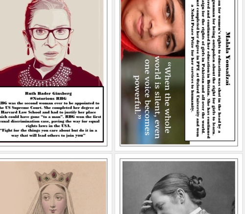 Women of History Display | Teaching Resources