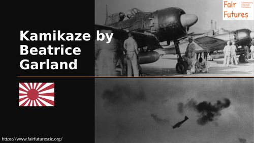 Kamikaze poem - illustrated and annotated | Teaching Resources