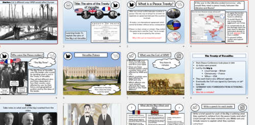 The Treaty of Versailles | Teaching Resources