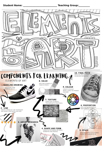 Elements of Art Full Scheme of work | Teaching Resources